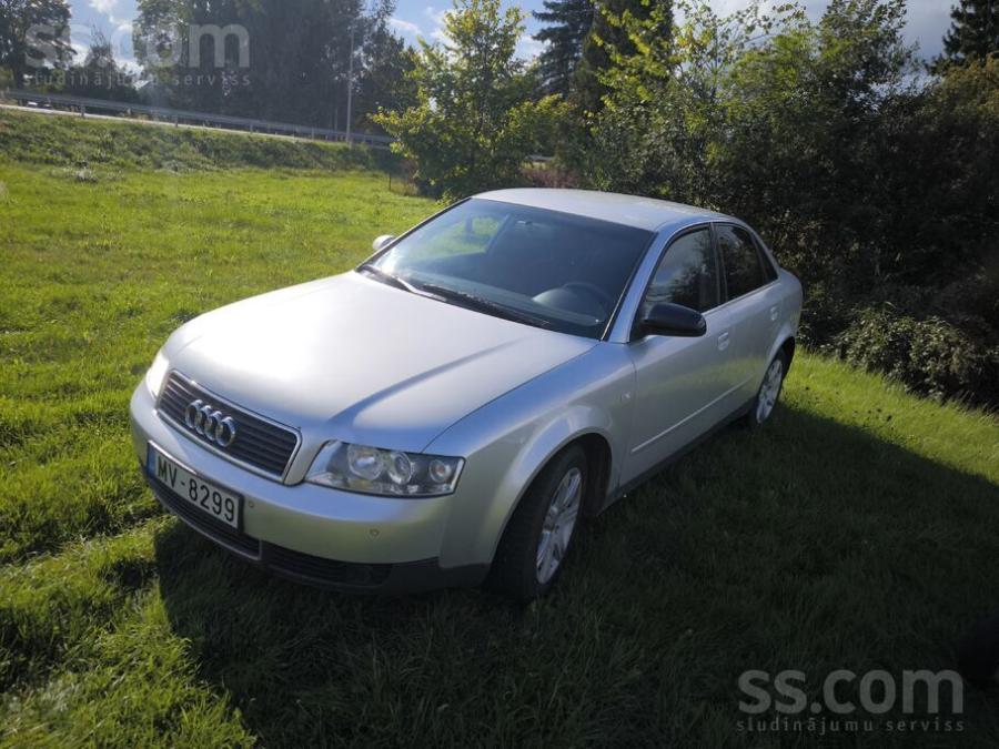 Pelēks Audi A4 2001 Jelgava, ar dzinēja tilpumu 2.00 L un nobraukumu 397 tūkst. km par 1350 €, foto 1 vietnē AUTOMOTO.COM.LV