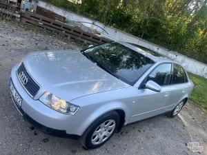 Grey Audi A4 2001 in Vilkaviskis, with an engine capacity of 2.00 L and mileage of 283 thousand km for 499 €, photo 10 on AUTOMOTO.COM.LV