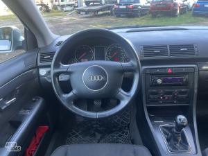 Grey Audi A4 2001 in Vilkaviskis, with an engine capacity of 2.00 L and mileage of 283 thousand km for 499 €, photo 18 on AUTOMOTO.COM.LV