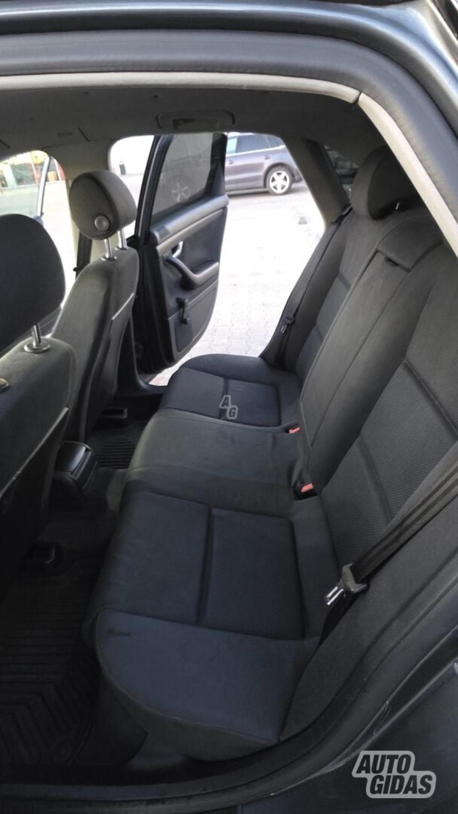 Grey Audi A4 2001 in Kaunas, with an engine capacity of 1.90 L and mileage of 318 thousand km for 1400 €, photo 9 on AUTOMOTO.COM.LV