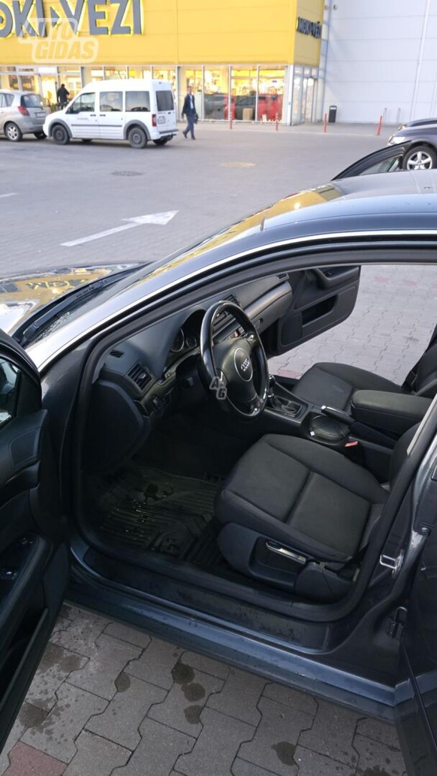 Grey Audi A4 2001 in Kaunas, with an engine capacity of 1.90 L and mileage of 318 thousand km for 1400 €, photo 11 on AUTOMOTO.COM.LV