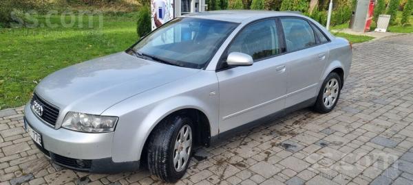 Grey Audi A4 2001 in Madona, with an engine capacity of 1.90 L and mileage of 380 thousand km for 1150 €, photo 3 on AUTOMOTO.COM.LV