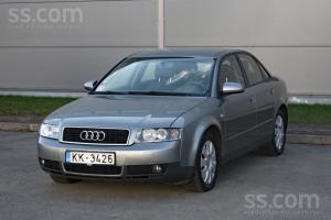 Pelēks Audi A4 2002 Rīga, ar dzinēja tilpumu 2.00 L un nobraukumu 0 tūkst. km par 1500 €, foto 1 vietnē AUTOMOTO.COM.LV