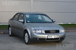Pelēks Audi A4 2002 Rīga, ar dzinēja tilpumu 2.00 L un nobraukumu 0 tūkst. km par 1500 €, foto 3 vietnē AUTOMOTO.COM.LV