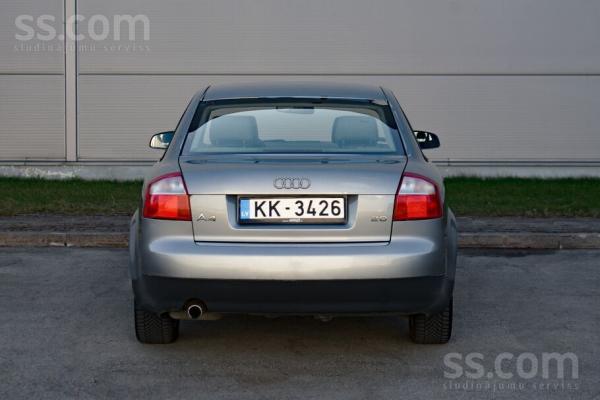 Pelēks Audi A4 2002 Rīga, ar dzinēja tilpumu 2.00 L un nobraukumu 0 tūkst. km par 1500 €, foto 5 vietnē AUTOMOTO.COM.LV