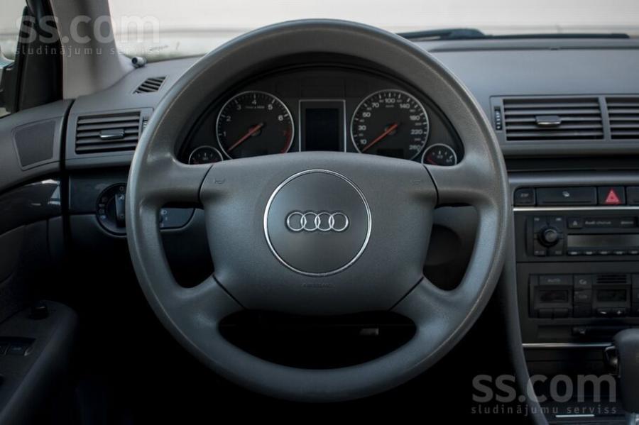 Pelēks Audi A4 2002 Rīga, ar dzinēja tilpumu 2.00 L un nobraukumu 0 tūkst. km par 1500 €, foto 17 vietnē AUTOMOTO.COM.LV