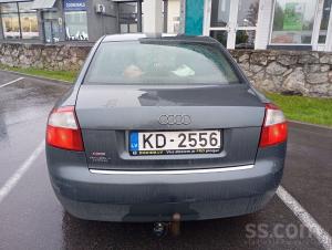 Grey Audi A4 2002 in Riga, with an engine capacity of 1.90 L and mileage of 323 thousand km for 1750 €, photo 7 on AUTOMOTO.COM.LV