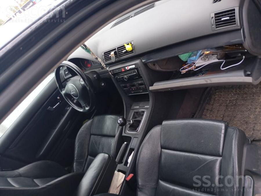 Pelēks Audi A4 2002 Rīga, ar dzinēja tilpumu 1.90 L un nobraukumu 324 tūkst. km par 1600 €, foto 6 vietnē AUTOMOTO.COM.LV