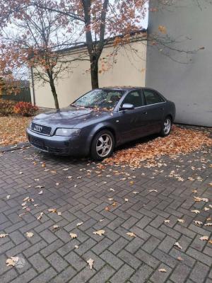 Grey Audi A4 2002 in Panevezys, with an engine capacity of 2.50 L and mileage of 250 thousand km for 750 €, photo  on AUTOMOTO.COM.LV