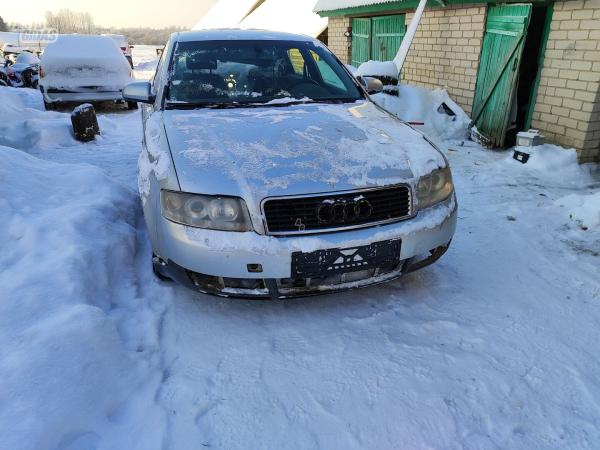 Pelēks Audi A4 2002 Molėtai, ar dzinēja tilpumu 2.00 L un nobraukumu 241 tūkst. km par 450 €, foto 1 vietnē AUTOMOTO.COM.LV
