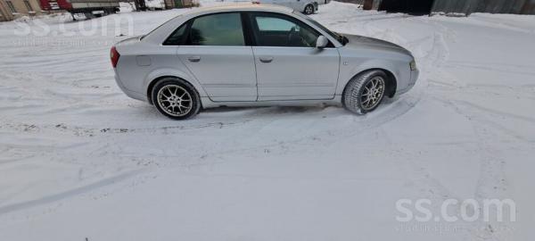 Pelēks Audi A4 2002 Rīga, ar dzinēja tilpumu 1.90 L un nobraukumu 335 tūkst. km par 2050 €, foto 1 vietnē AUTOMOTO.COM.LV