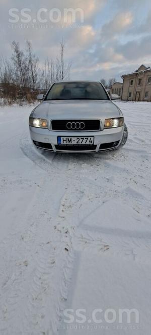 Pelēks Audi A4 2002 Rīga, ar dzinēja tilpumu 1.90 L un nobraukumu 335 tūkst. km par 2050 €, foto 3 vietnē AUTOMOTO.COM.LV