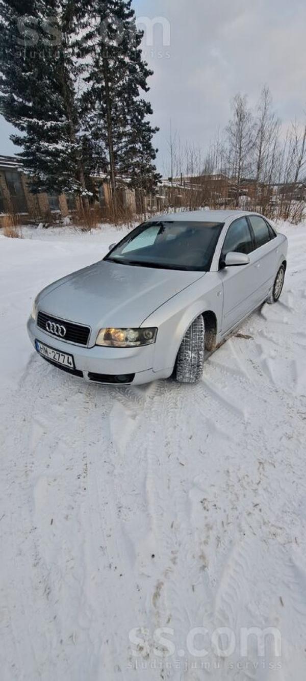Pelēks Audi A4 2002 Rīga, ar dzinēja tilpumu 1.90 L un nobraukumu 335 tūkst. km par 2050 €, foto 4 vietnē AUTOMOTO.COM.LV