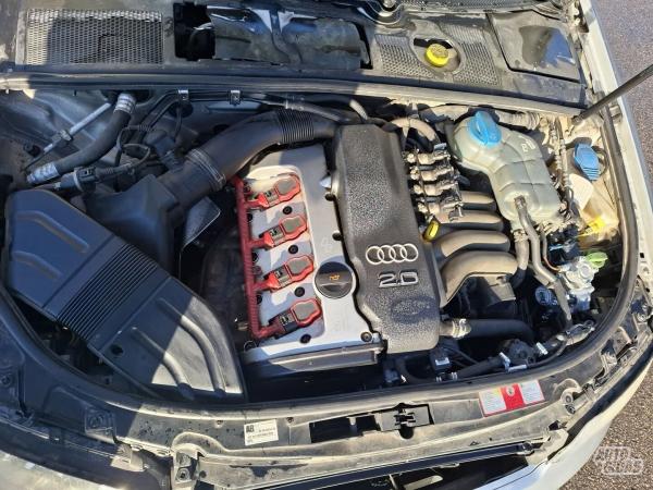 Pelēks Audi A4 2002 Zarasai, ar dzinēja tilpumu 2.00 L un nobraukumu 311 tūkst. km par 1500 €, foto 9 vietnē AUTOMOTO.COM.LV