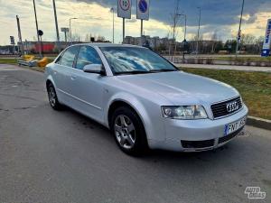 Pelēks Audi A4 2002 Viļņa, ar dzinēja tilpumu 1.90 L un nobraukumu 408 tūkst. km par 790 €, foto  vietnē AUTOMOTO.COM.LV