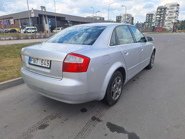 Grey Audi A4 2002 in Vilnius, with an engine capacity of 1.90 L and mileage of 408 thousand km for 780 €, photo 3 on AUTOMOTO.COM.LV