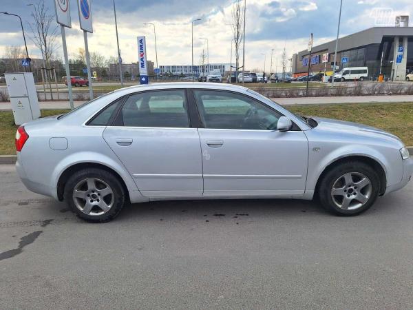 Grey Audi A4 2002 in Vilnius, with an engine capacity of 1.90 L and mileage of 408 thousand km for 780 €, photo 5 on AUTOMOTO.COM.LV