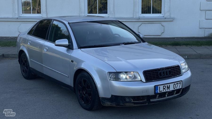 Pelēks Audi A4 2002 Šilutė, ar dzinēja tilpumu 1.90 L un nobraukumu 422 tūkst. km par 699 €, foto 5 vietnē AUTOMOTO.COM.LV