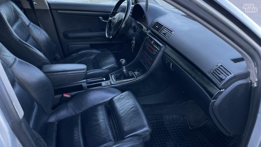 Pelēks Audi A4 2002 Šilutė, ar dzinēja tilpumu 1.90 L un nobraukumu 422 tūkst. km par 699 €, foto 12 vietnē AUTOMOTO.COM.LV