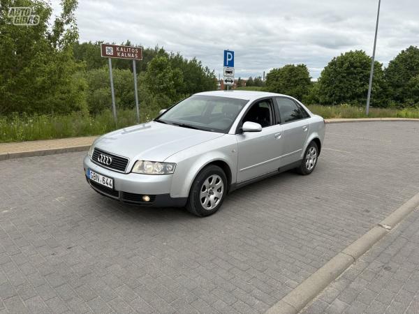Pelēks Audi A4 2002 Anykščiai, ar dzinēja tilpumu 1.90 L un nobraukumu 4875 tūkst. km par 600 €, foto 7 vietnē AUTOMOTO.COM.LV
