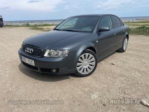 Pelēks Audi A4 2002 Tallina, ar dzinēja tilpumu 2.00 L un nobraukumu 300 tūkst. km par 2000 €, foto  vietnē AUTOMOTO.COM.LV