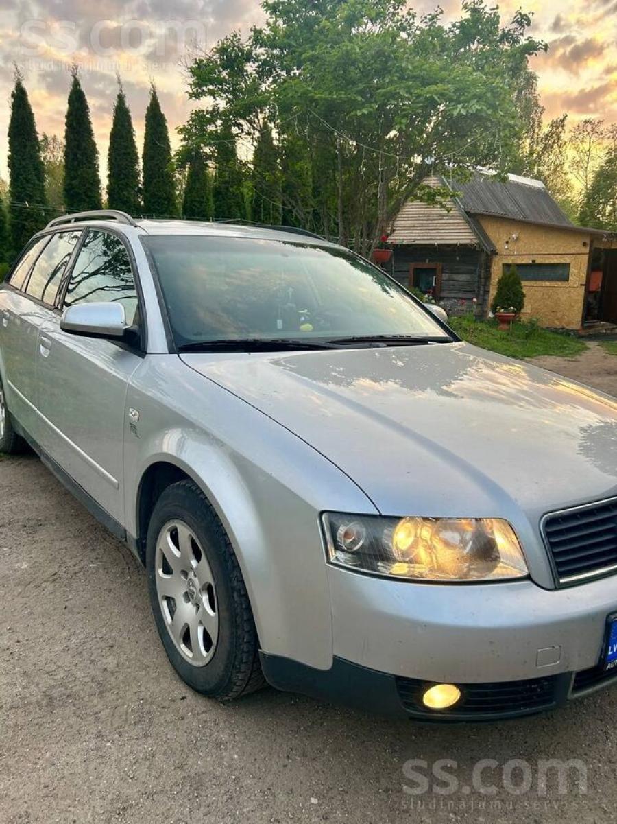 Grey Audi A4 2002 in Rezekne, with an engine capacity of 2.00 L and mileage of 273 thousand km for 2400 €, photo 5 on AUTOMOTO.COM.LV