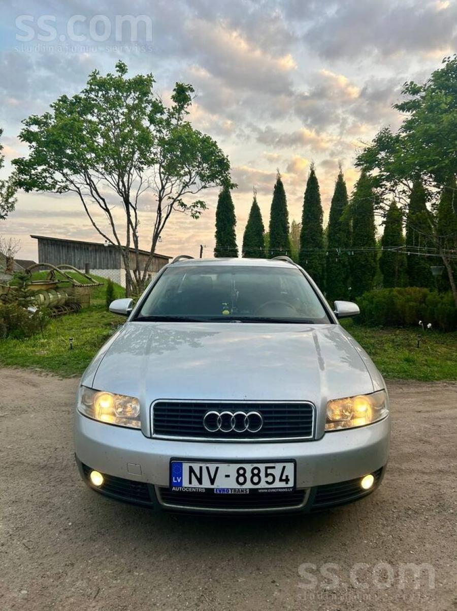 Grey Audi A4 2002 in Rezekne, with an engine capacity of 2.00 L and mileage of 273 thousand km for 2400 €, photo 7 on AUTOMOTO.COM.LV