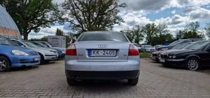 Grey Audi A4 2002 in Valmiera, with an engine capacity of 1.60 L and mileage of 265 thousand km for 720 €, photo 5 on AUTOMOTO.COM.LV