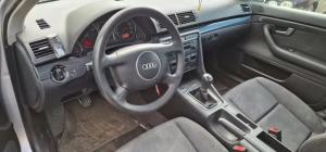 Grey Audi A4 2002 in Valmiera, with an engine capacity of 1.60 L and mileage of 265 thousand km for 720 €, photo 11 on AUTOMOTO.COM.LV