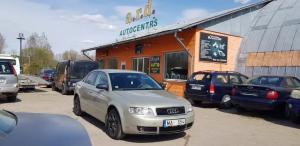 Grey Audi A4 2002 in Valmiera, with an engine capacity of 2.00 L and mileage of 276 thousand km for 1600 €, photo  on AUTOMOTO.COM.LV