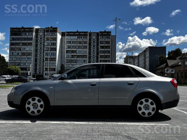 Grey Audi A4 2002 in Riga, with an engine capacity of 1.90 L and mileage of 305 thousand km for 2550 €, photo 2 on AUTOMOTO.COM.LV