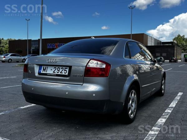 Grey Audi A4 2002 in Riga, with an engine capacity of 1.90 L and mileage of 305 thousand km for 2550 €, photo 5 on AUTOMOTO.COM.LV