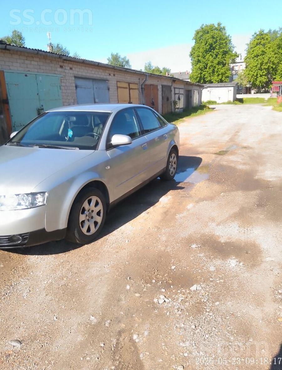 Grey Audi A4 2002 in Rezekne, with an engine capacity of 2.00 L and mileage of 265 thousand km for 1100 €, photo 3 on AUTOMOTO.COM.LV