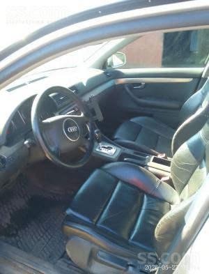 Grey Audi A4 2002 in Rezekne, with an engine capacity of 2.00 L and mileage of 265 thousand km for 1100 €, photo 7 on AUTOMOTO.COM.LV