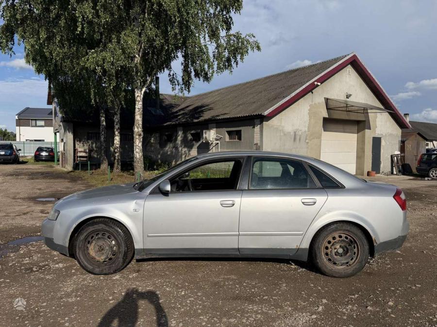 Grey Audi A4 2002 in Vilnius, with an engine capacity of 1.90 L and mileage of 360 thousand km for 430 €, photo 3 on AUTOMOTO.COM.LV