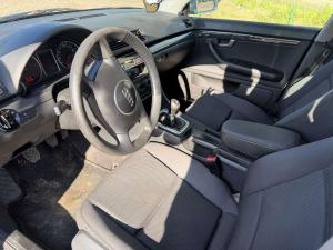 Grey Audi A4 2002 in Vilnius, with an engine capacity of 1.90 L and mileage of 360 thousand km for 430 €, photo 8 on AUTOMOTO.COM.LV