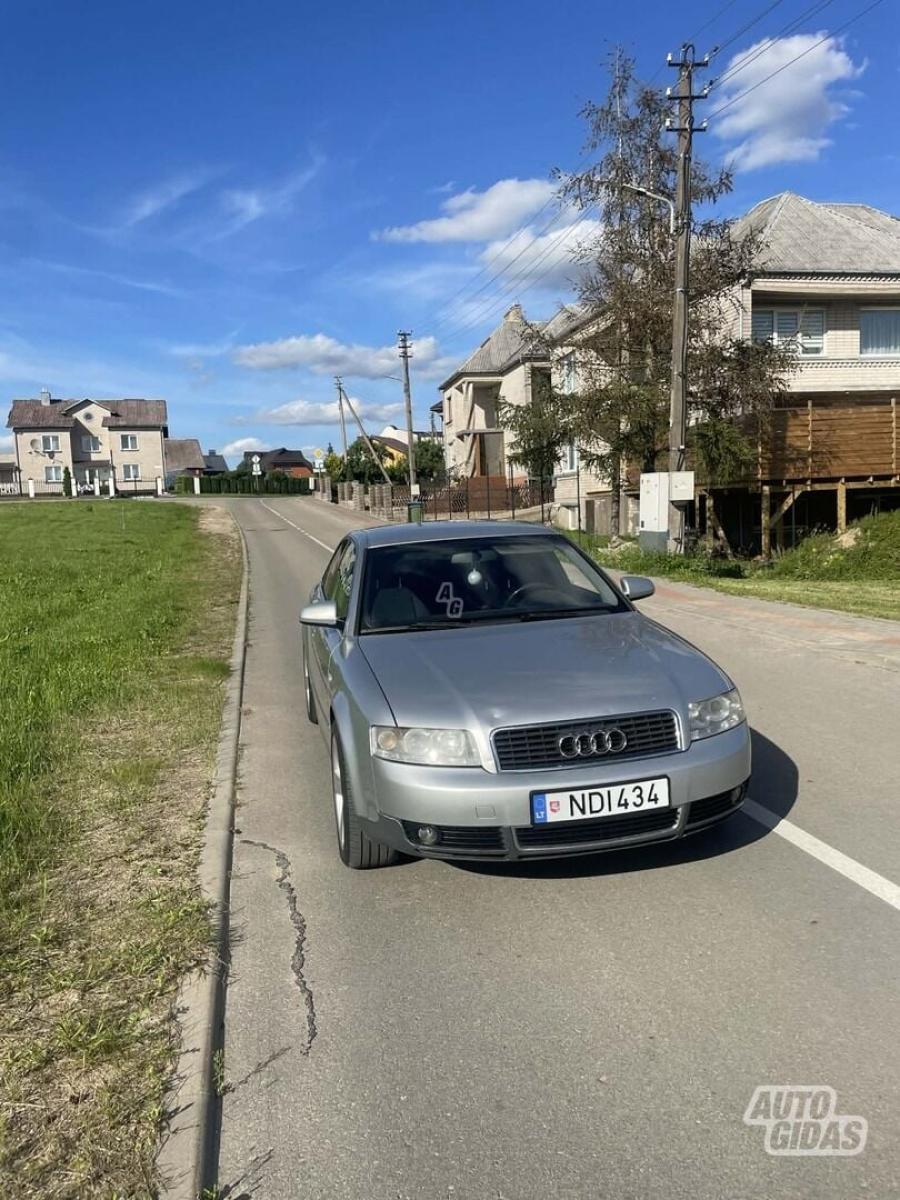 Grey Audi A4 2002 in Klaipeda, with an engine capacity of 1.90 L and mileage of 311 thousand km for 2390 €, photo 3 on AUTOMOTO.COM.LV
