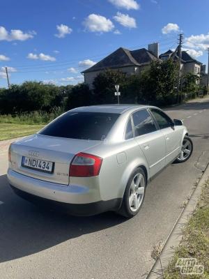 Grey Audi A4 2002 in Klaipeda, with an engine capacity of 1.90 L and mileage of 311 thousand km for 2390 €, photo 4 on AUTOMOTO.COM.LV