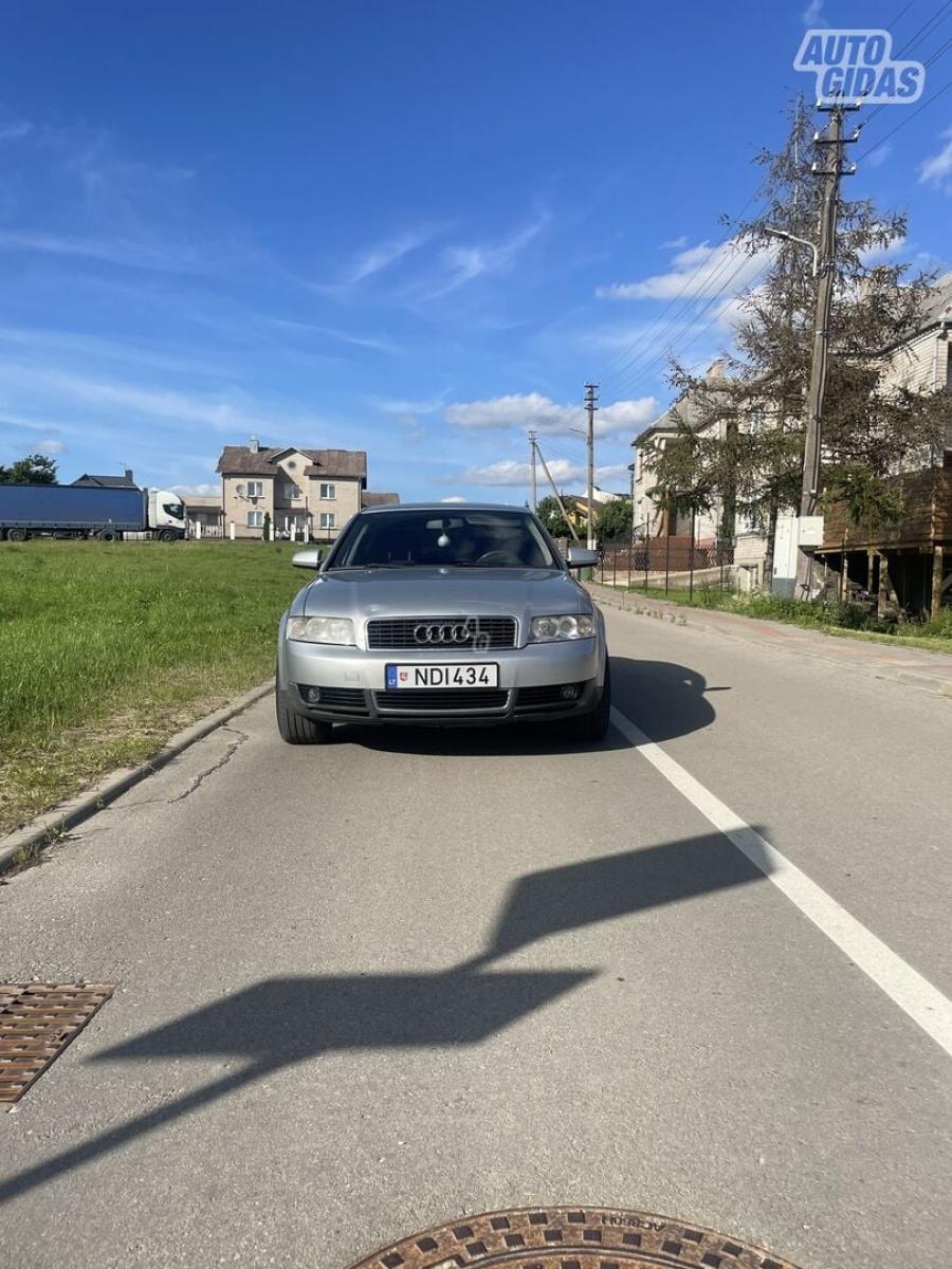 Grey Audi A4 2002 in Klaipeda, with an engine capacity of 1.90 L and mileage of 311 thousand km for 2390 €, photo 9 on AUTOMOTO.COM.LV