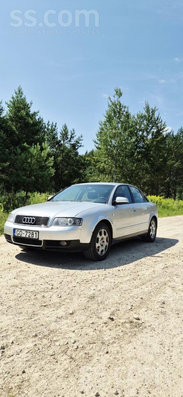 Pelēks Audi A4 2002 Jēkabpils, ar dzinēja tilpumu 2.50 L un nobraukumu 349 tūkst. km par 800 €, foto 2 vietnē AUTOMOTO.COM.LV