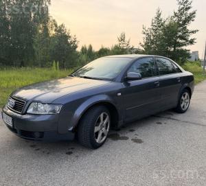 Pelēks Audi A4 2002 Daugavpils, ar dzinēja tilpumu 1.90 L un nobraukumu 408 tūkst. km par 1000 €, foto 8 vietnē AUTOMOTO.COM.LV