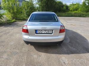 Pelēks Audi A4 2002 Rēzekne, ar dzinēja tilpumu 2.50 L un nobraukumu 348 tūkst. km par 1380 €, foto 7 vietnē AUTOMOTO.COM.LV