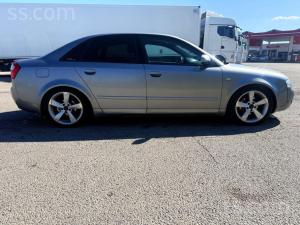 Pelēks Audi A4 2002 Rīga, ar dzinēja tilpumu 1.90 L un nobraukumu 308 tūkst. km par 2500 €, foto  vietnē AUTOMOTO.COM.LV