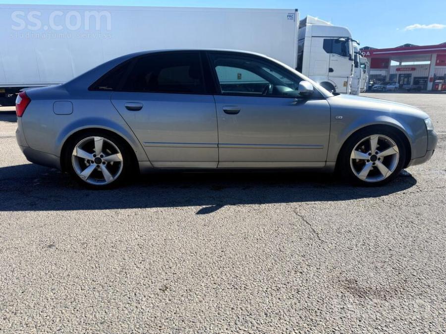 Grey Audi A4 2002 in Riga, with an engine capacity of 1.90 L and mileage of 308 thousand km for 2500 €, photo 1 on AUTOMOTO.COM.LV