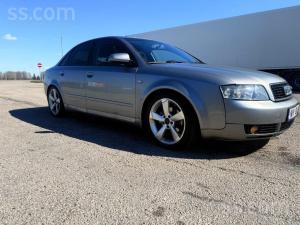 Grey Audi A4 2002 in Riga, with an engine capacity of 1.90 L and mileage of 308 thousand km for 2500 €, photo 3 on AUTOMOTO.COM.LV