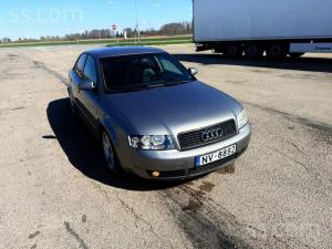 Grey Audi A4 2002 in Riga, with an engine capacity of 1.90 L and mileage of 308 thousand km for 2500 €, photo 4 on AUTOMOTO.COM.LV