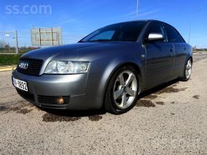 Grey Audi A4 2002 in Riga, with an engine capacity of 1.90 L and mileage of 308 thousand km for 2500 €, photo 5 on AUTOMOTO.COM.LV