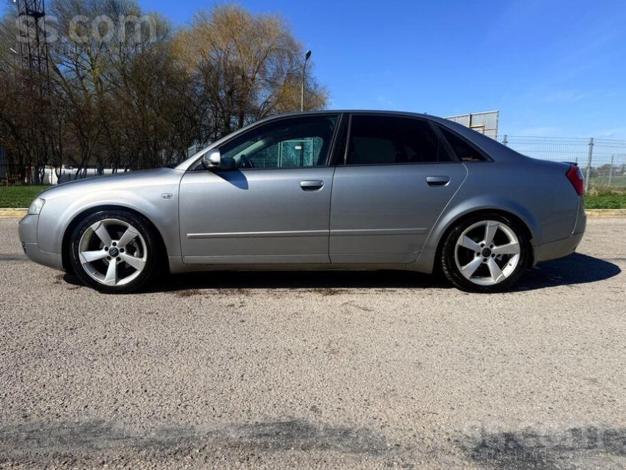 Grey Audi A4 2002 in Riga, with an engine capacity of 1.90 L and mileage of 308 thousand km for 2500 €, photo 6 on AUTOMOTO.COM.LV