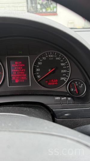 Серый Ауди А4 2002 в Рига, объемом двигателя 2.40 л и пробегом 356 тыс. км за 700 €, фото 5 на AUTOMOTO.COM.LV