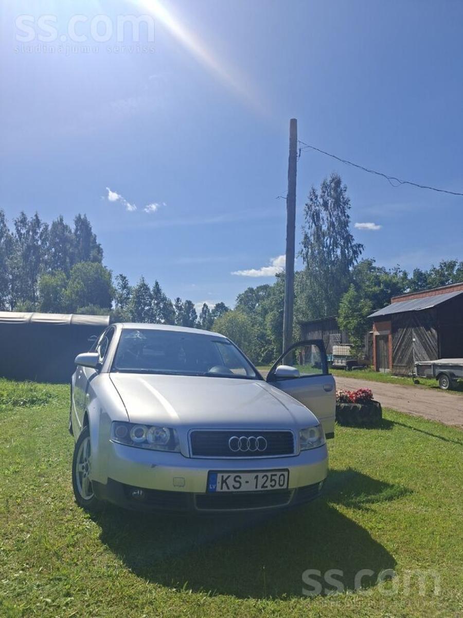 Pelēks Audi A4 2002 Gulbene, ar dzinēja tilpumu 1.90 L un nobraukumu 331 tūkst. km par 2000 €, foto 3 vietnē AUTOMOTO.COM.LV